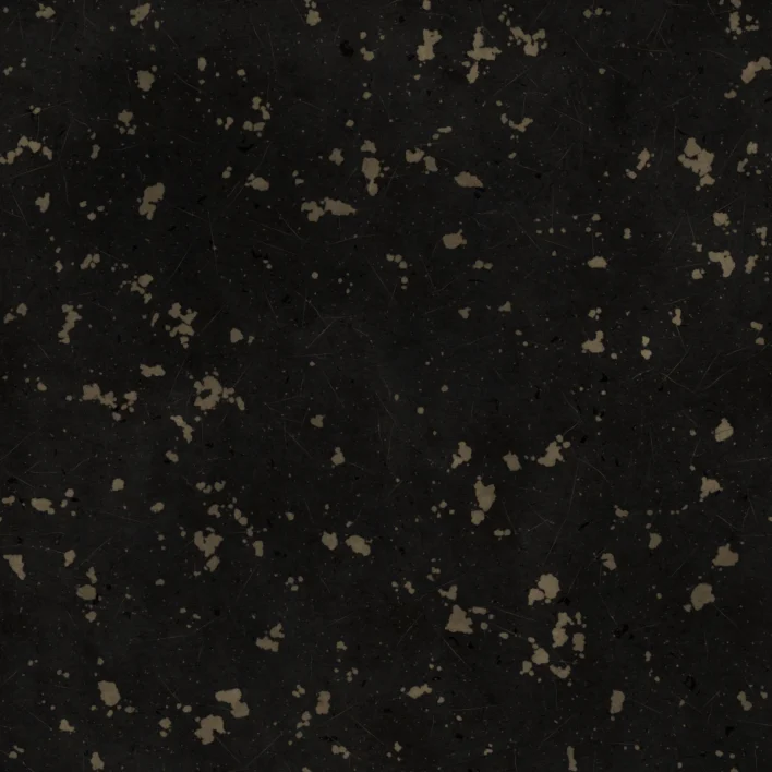 Damaged Black Leather PBR Texture