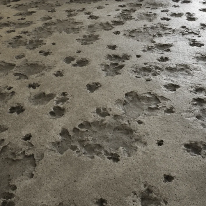 Damaged Concrete PBR Texture