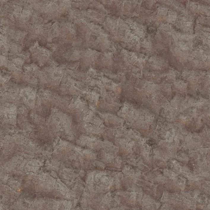 Rough Brown Rock PBR Texture