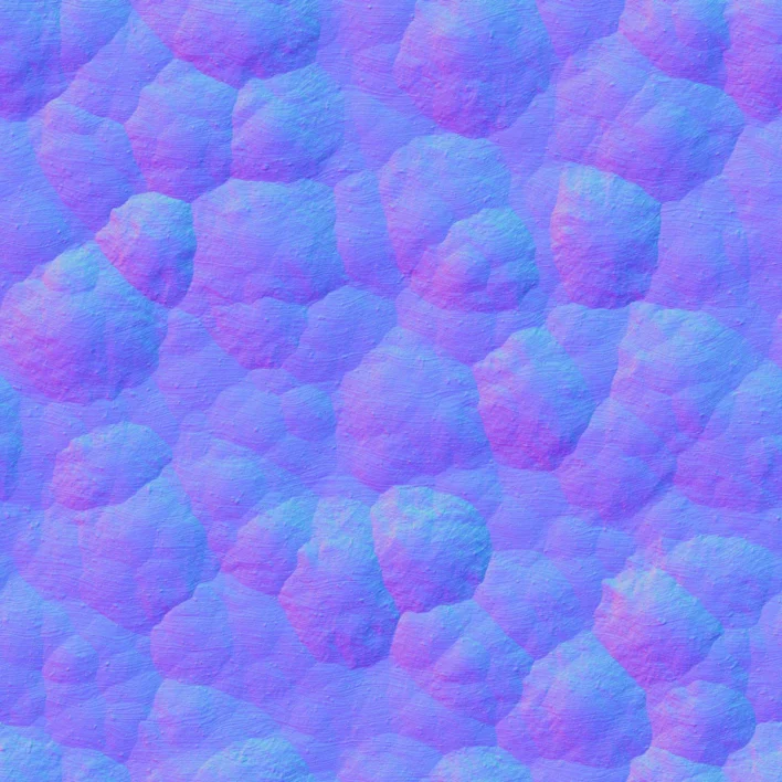 Rough Brown Sandstone PBR Texture