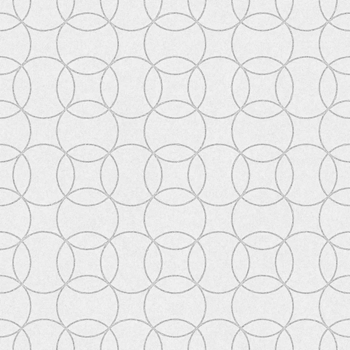 Round Concrete Tiles PBR Texture