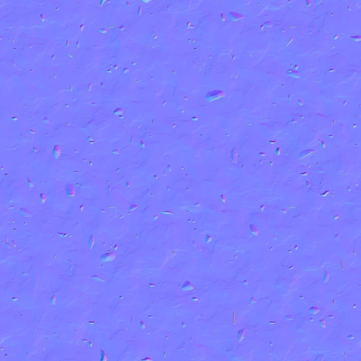 Stylized Orange Dirt PBR Texture