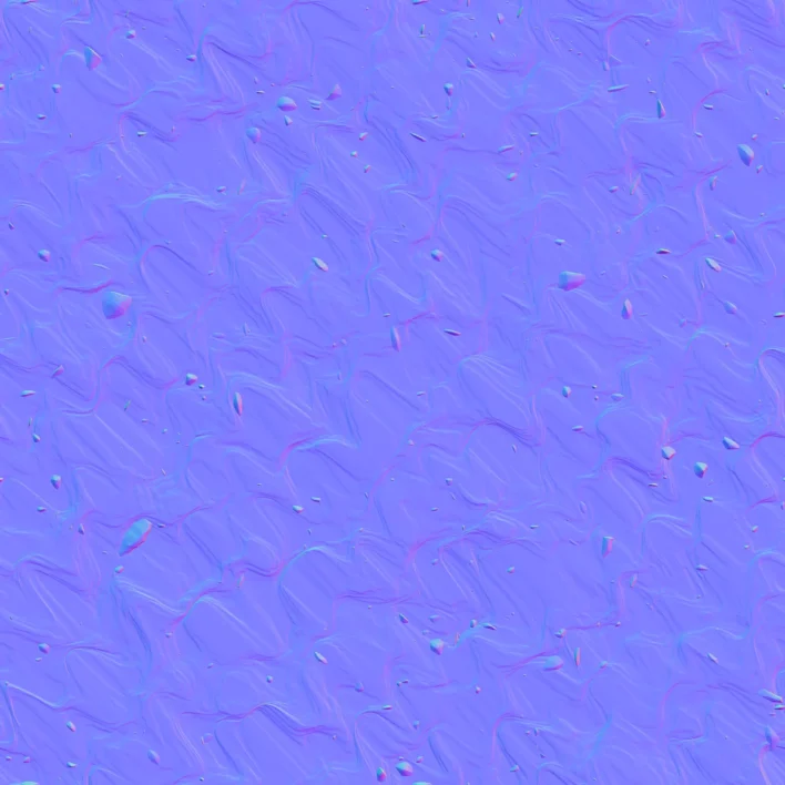 Stylized Yellow Dirt PBR Texture