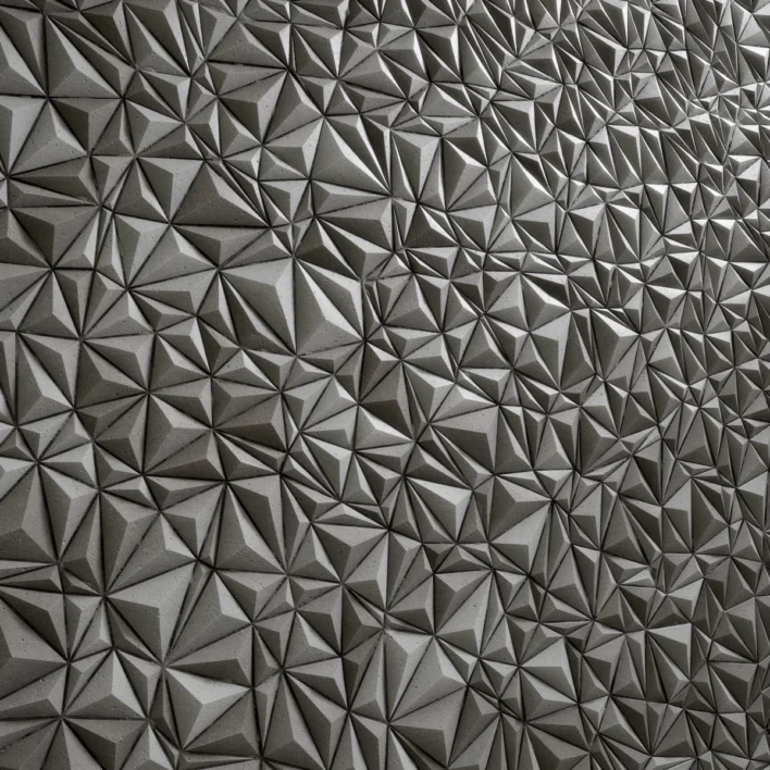 Triangle Concrete Tiles PBR Texture