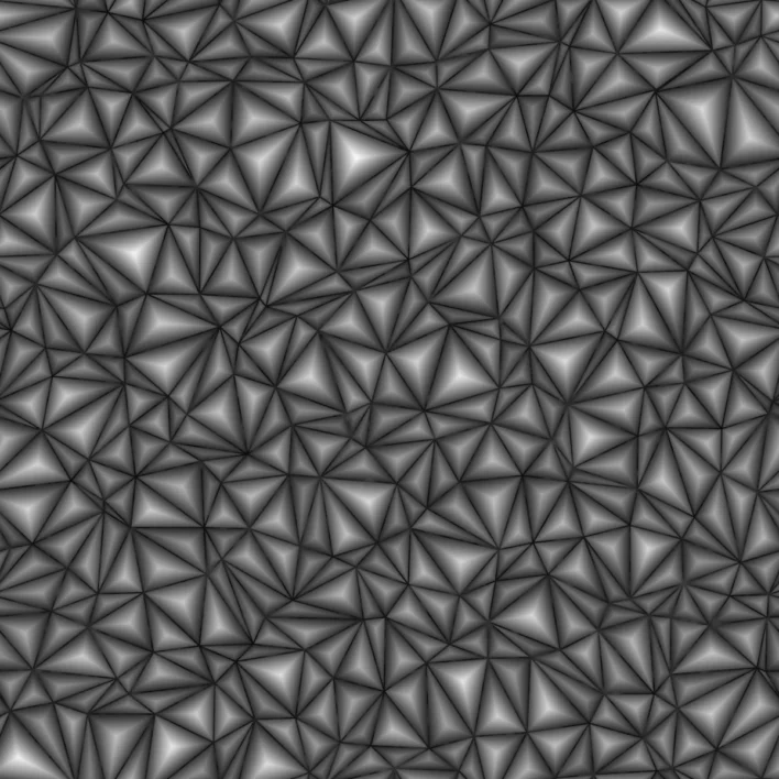 Triangle Concrete Tiles PBR Texture