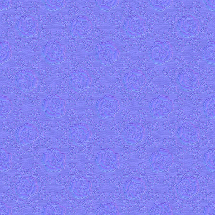 White Deco Cloth PBR Texture