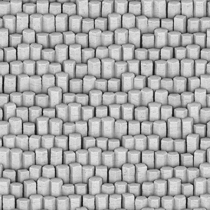 Basalt Columns PBR Texture