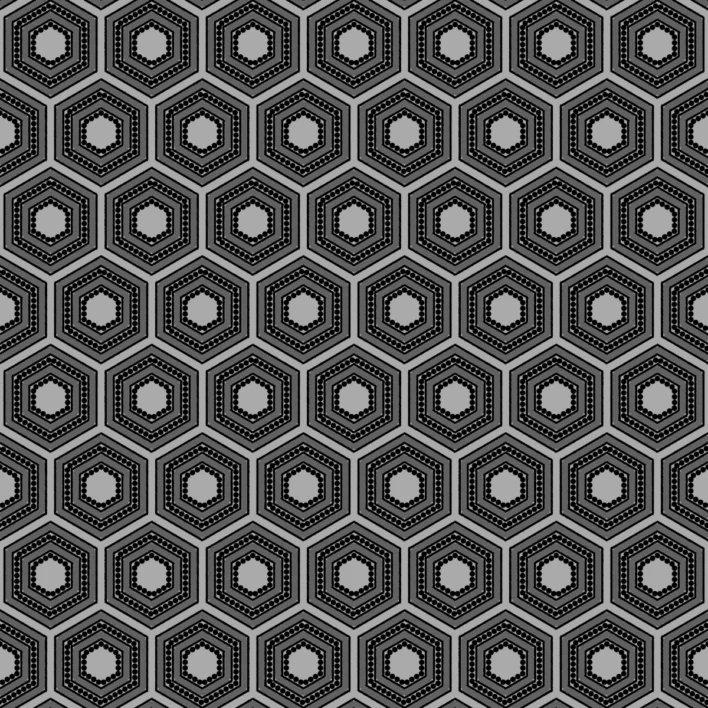 Black Patterned Fabric PBR Texture