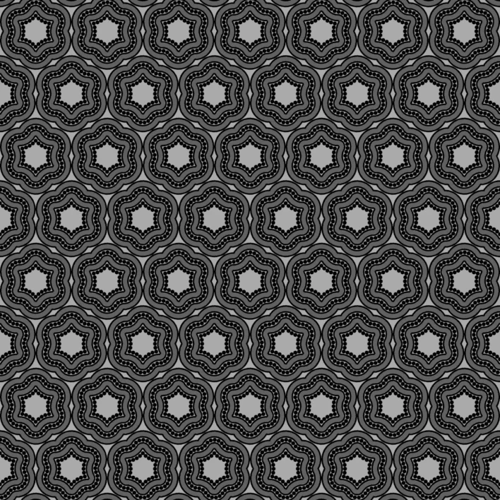 Black Red Patterned Fabric PBR Texture