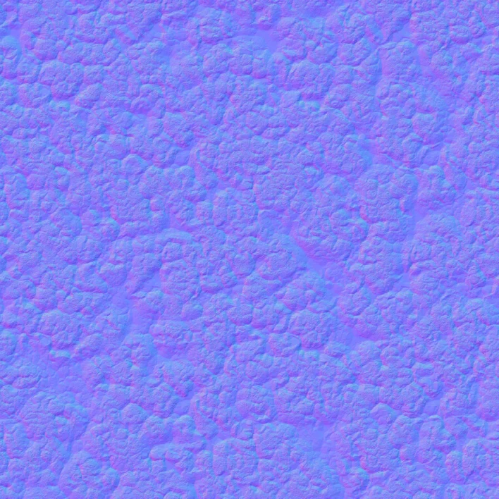 Brown Dusty Rock PBR Texture