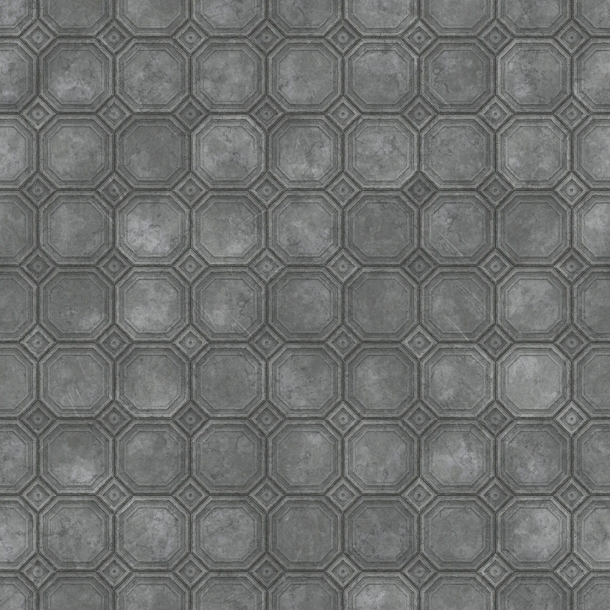 Decorative Concrete Tiles PBR Texture