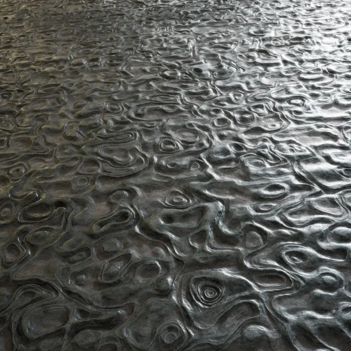 Molten Metal PBR Texture