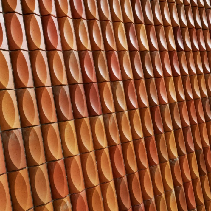 Patterned Clay Tiles PBR Texture