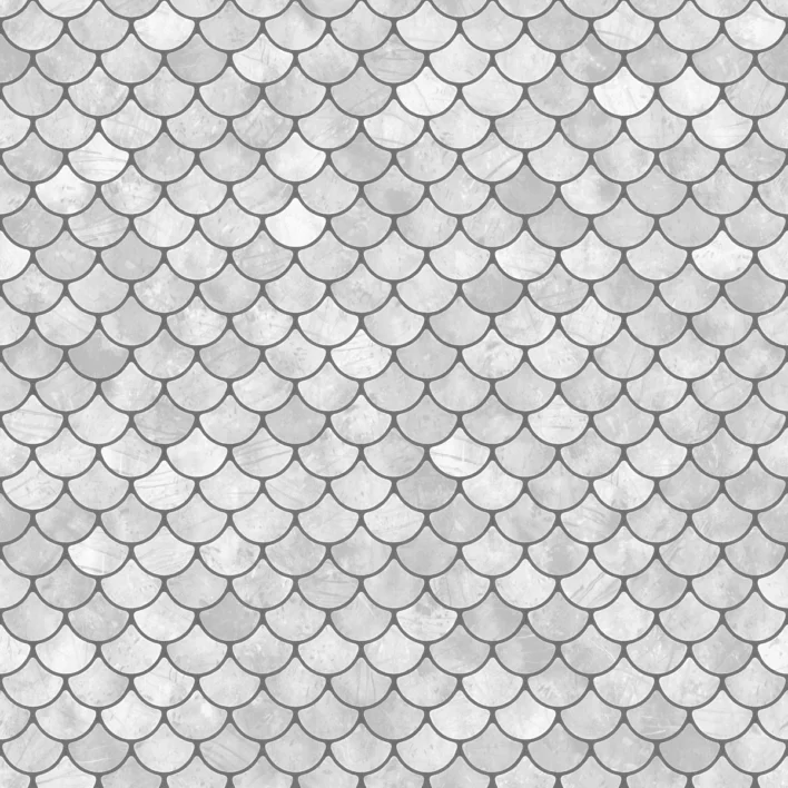 Red Scale Tiles PBR Texture