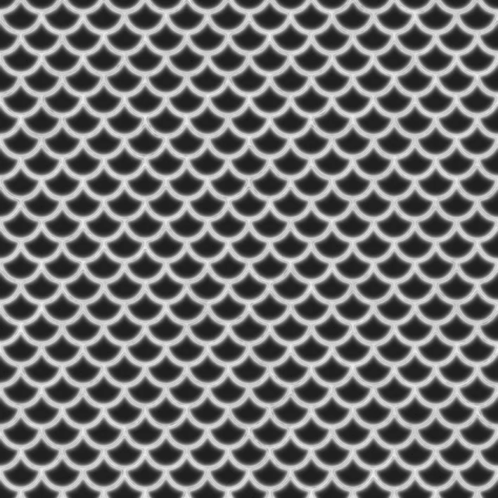 Red Scale Tiles PBR Texture