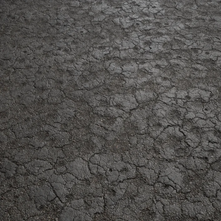 Rough Asphalt PBR Texture