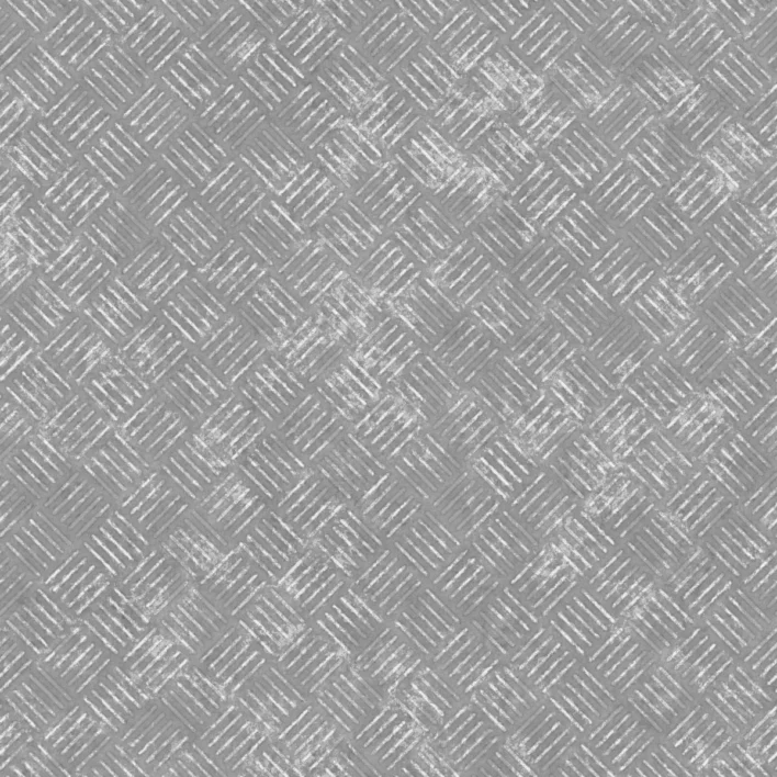 Rusty Thread Metal Plate PBR Texture