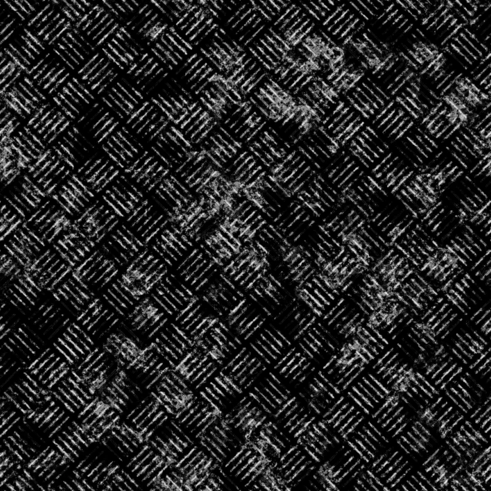 Rusty Thread Metal Plate PBR Texture