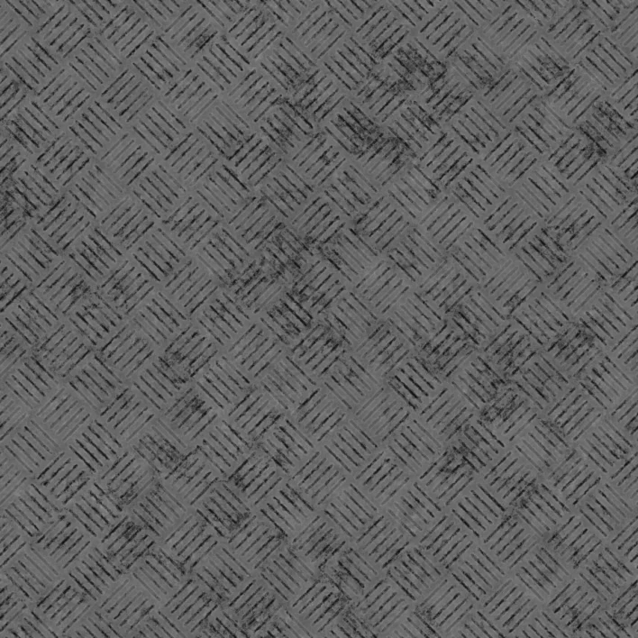 Rusty Thread Metal Plate PBR Texture