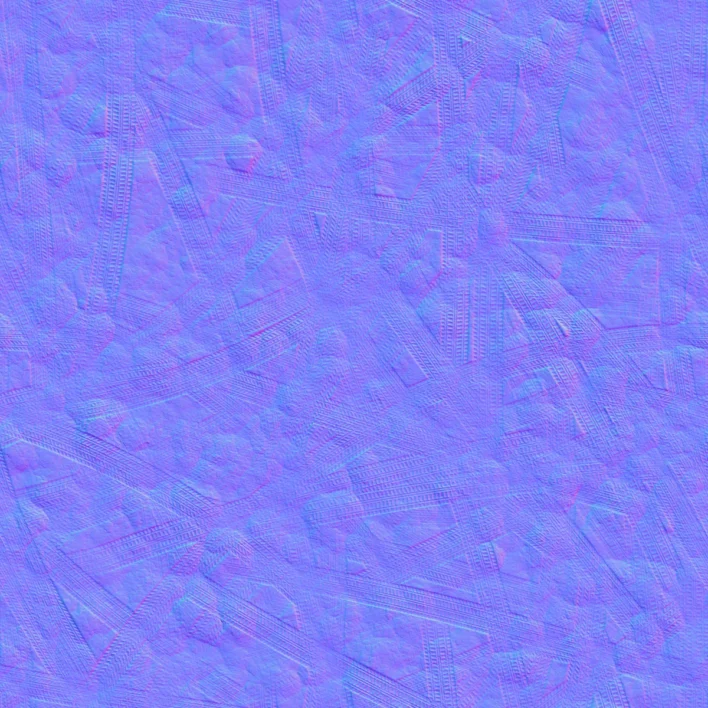 Snow Tire Tracks PBR Texture