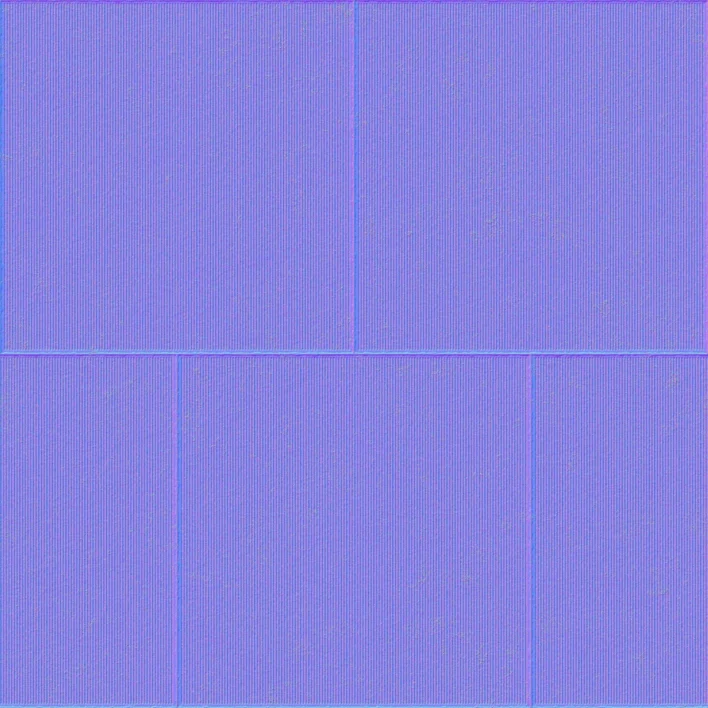 Striped Concrete Slabs PBR Texture