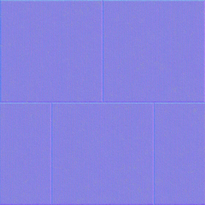 Striped Concrete Slabs PBR Texture