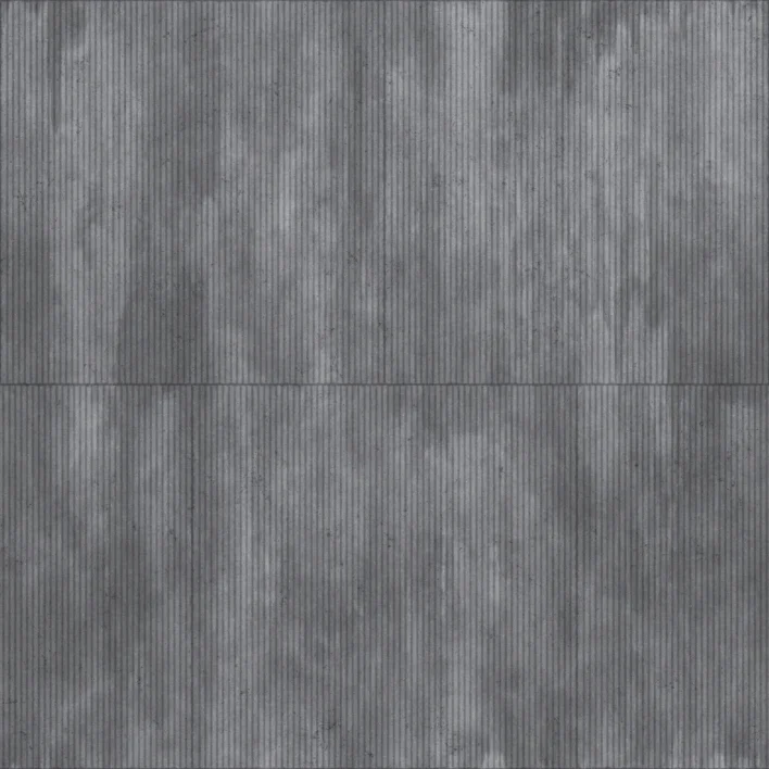 Striped Concrete Slabs PBR Texture