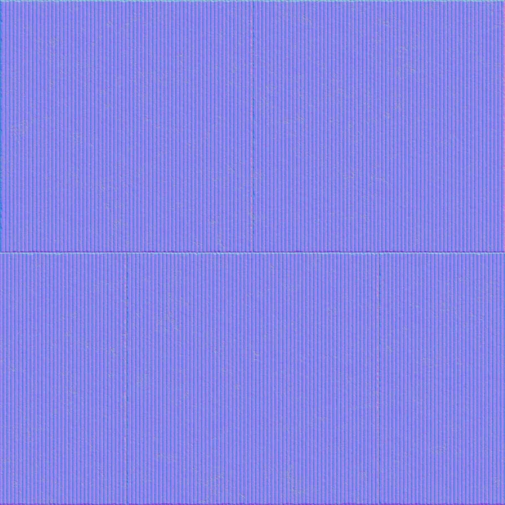 Striped Concrete Slabs PBR Texture