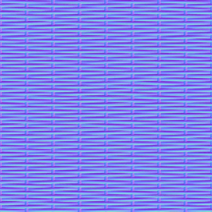 Wicker Weave PBR Texture
