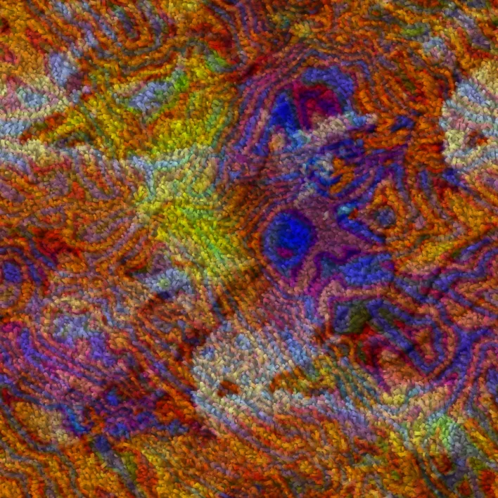 Abstract Picture PBR Texture