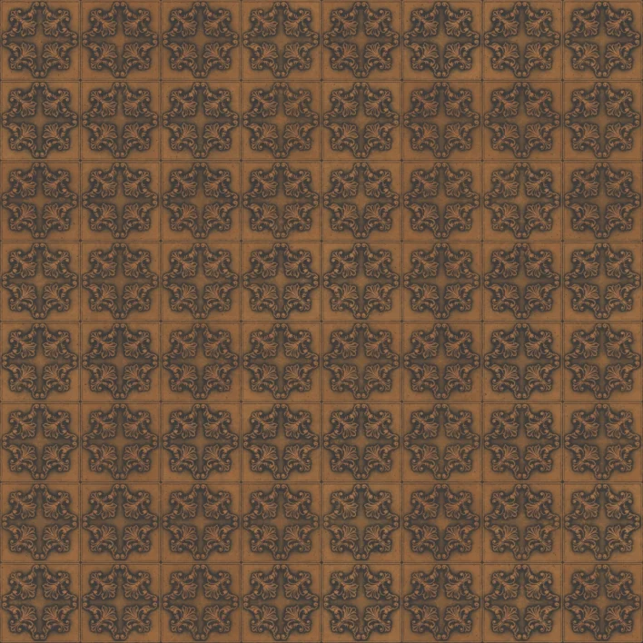 Copper Tiles PBR Texture