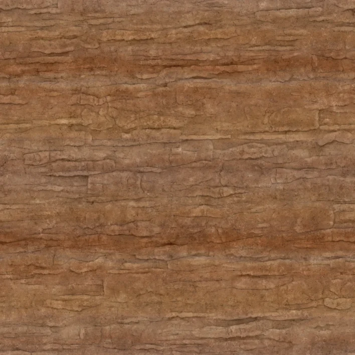 Orange Canyon Cliff PBR Texture