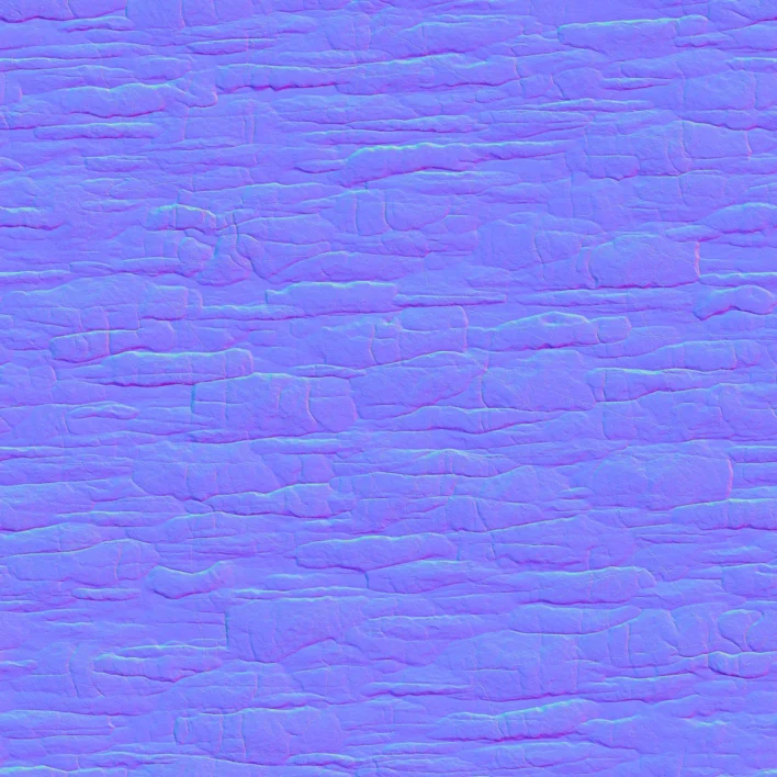 Orange Canyon Cliff PBR Texture