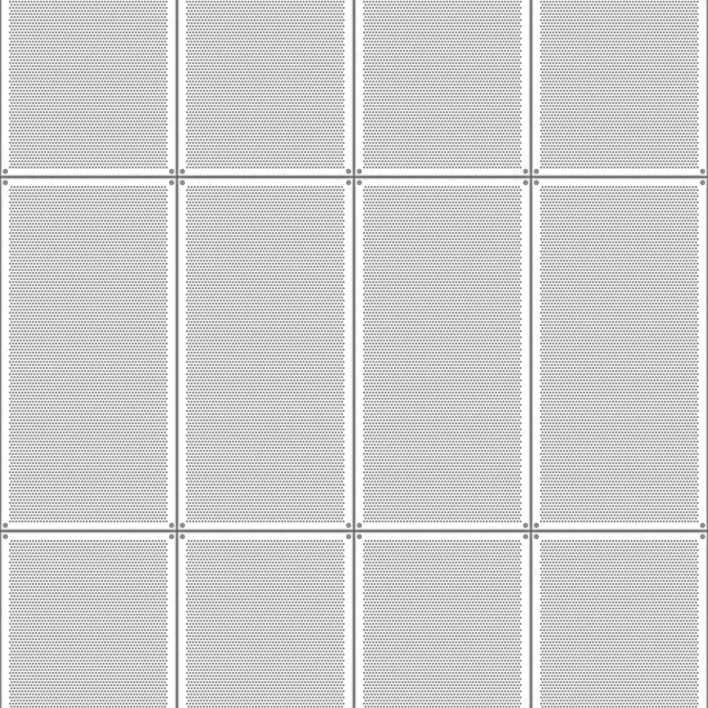 White Soundproof Panels PBR Texture