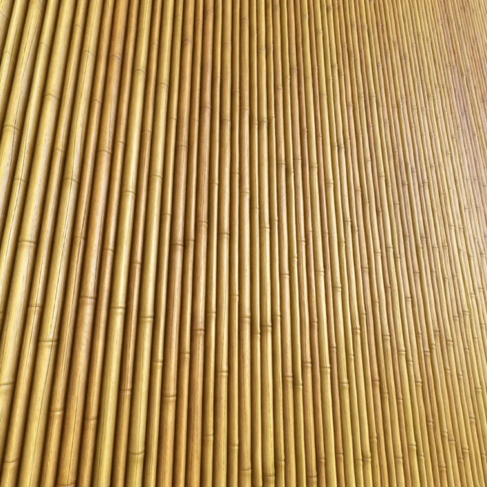 Bamboo Wall PBR Texture