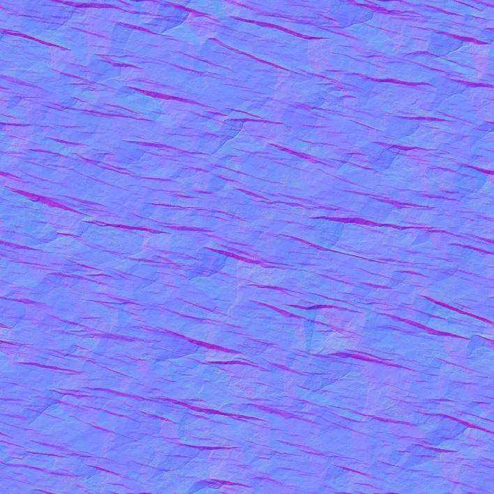Black Rock Cliff PBR Texture