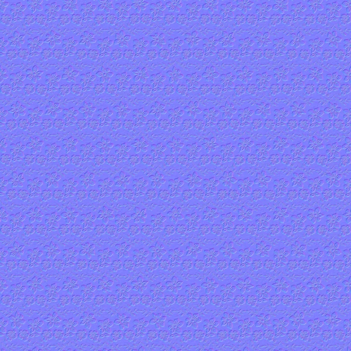 Patterned Black Red Ceramic PBR Texture