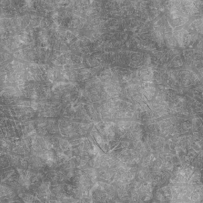 Patterned Dirty Clay Ceramic PBR Texture