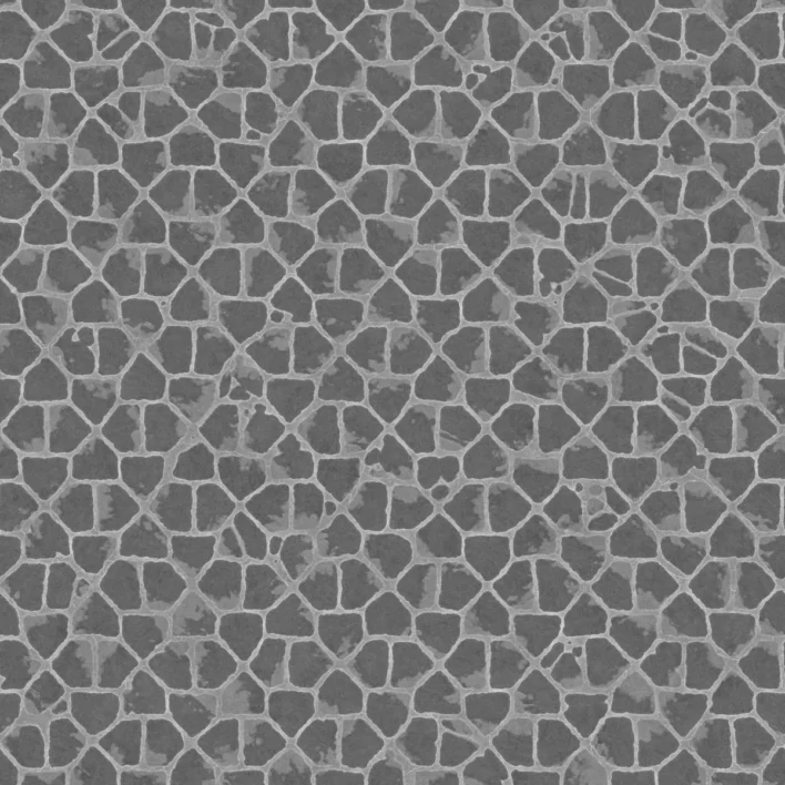 White Stone Wall PBR Texture