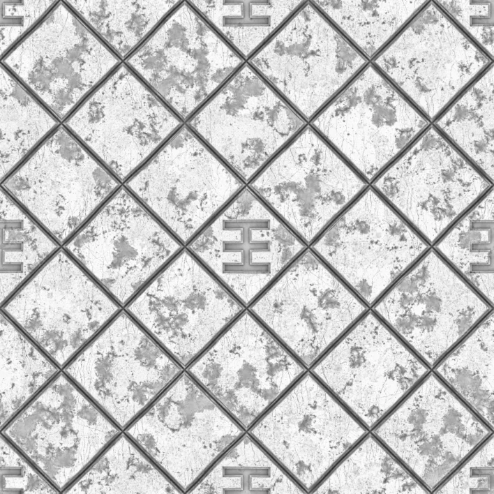 Ancient Stone Tiles PBR Texture