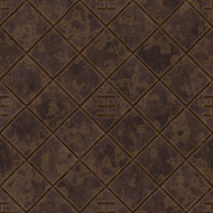 Ancient Stone Tiles PBR Texture