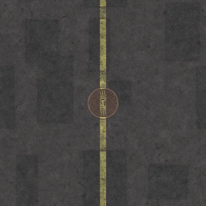 Asphalt Road PBR Texture