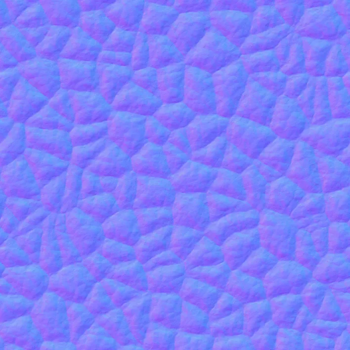 Black Membrane Skin PBR Texture