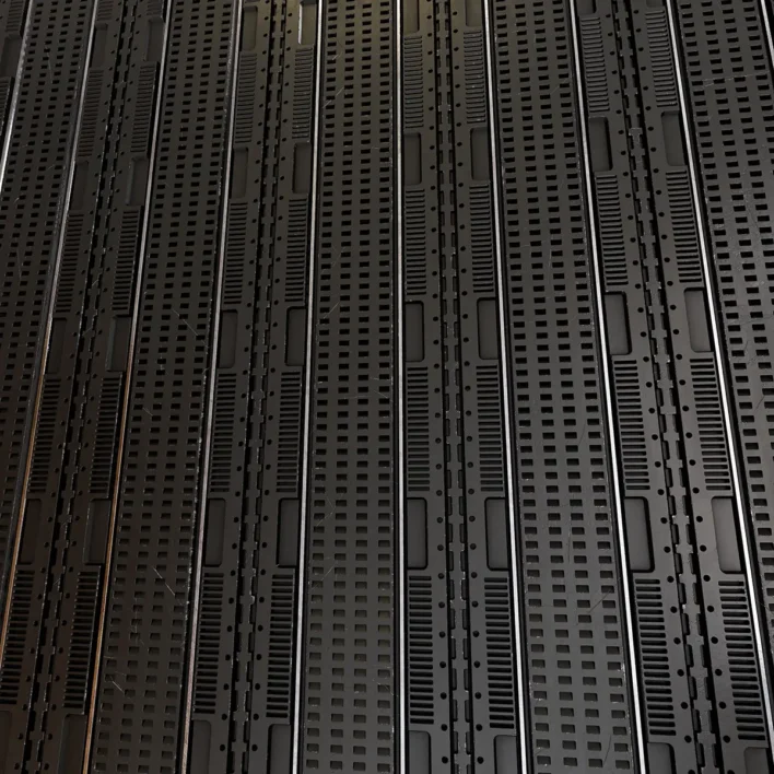 Black Spaceship Wall PBR Texture