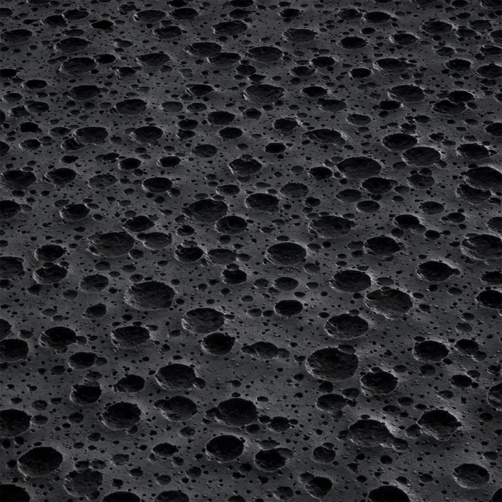 Dark Grey Asteroid PBR Texture