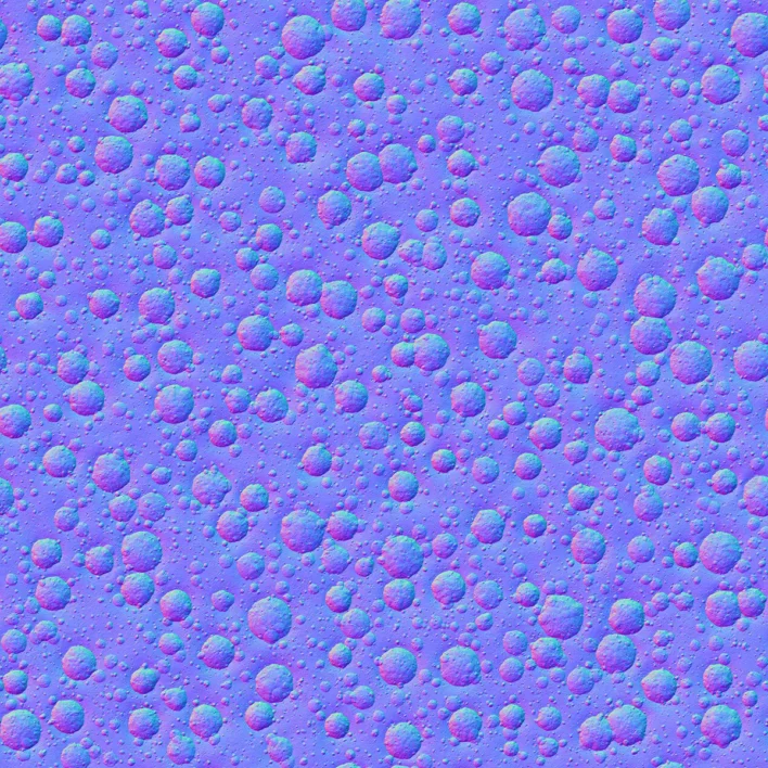 Dark Grey Asteroid PBR Texture