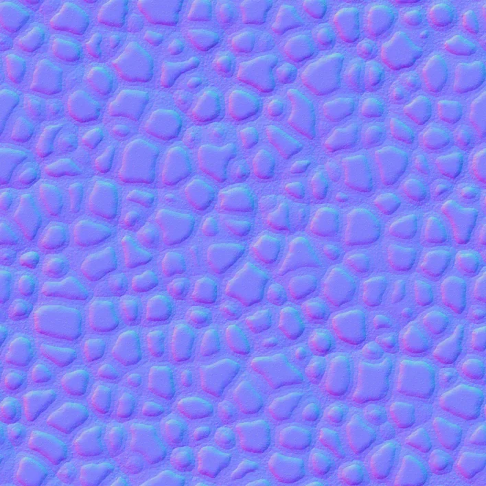 Dark Porous Rock PBR Texture