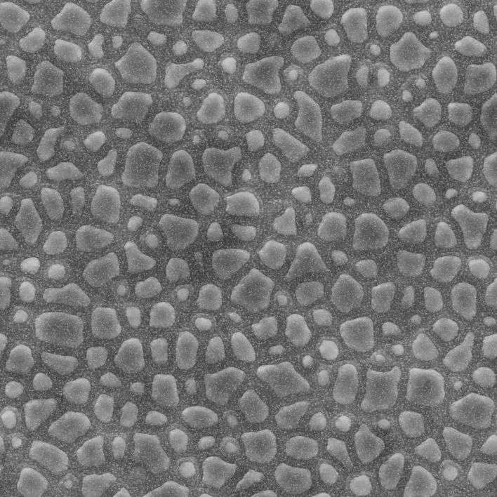 Dark Porous Rock PBR Texture