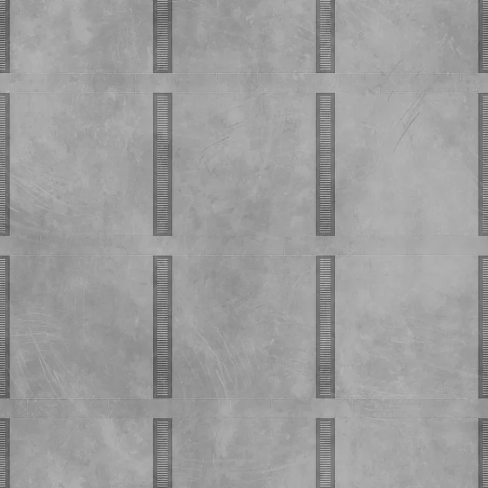 Dusty Sidewalk with Draining PBR Texture