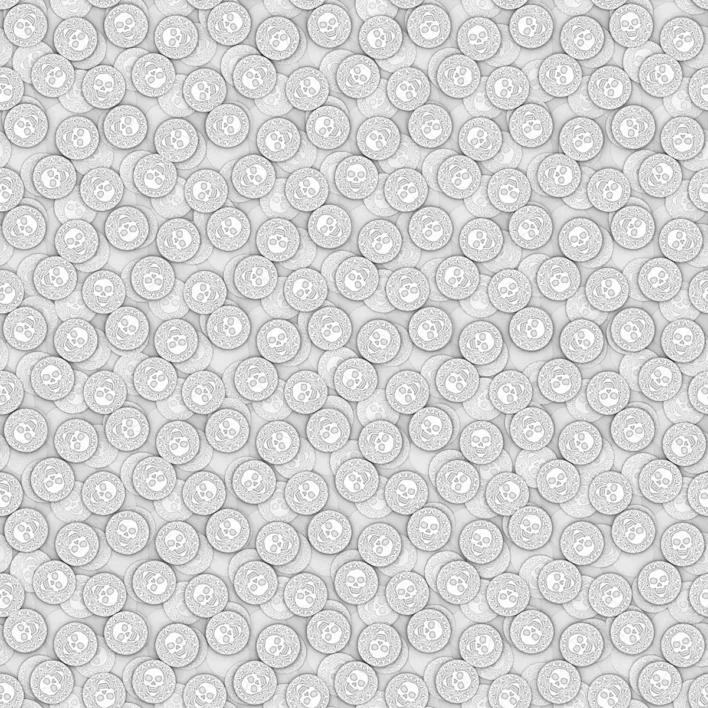 Golden Pirate Coins PBR Texture